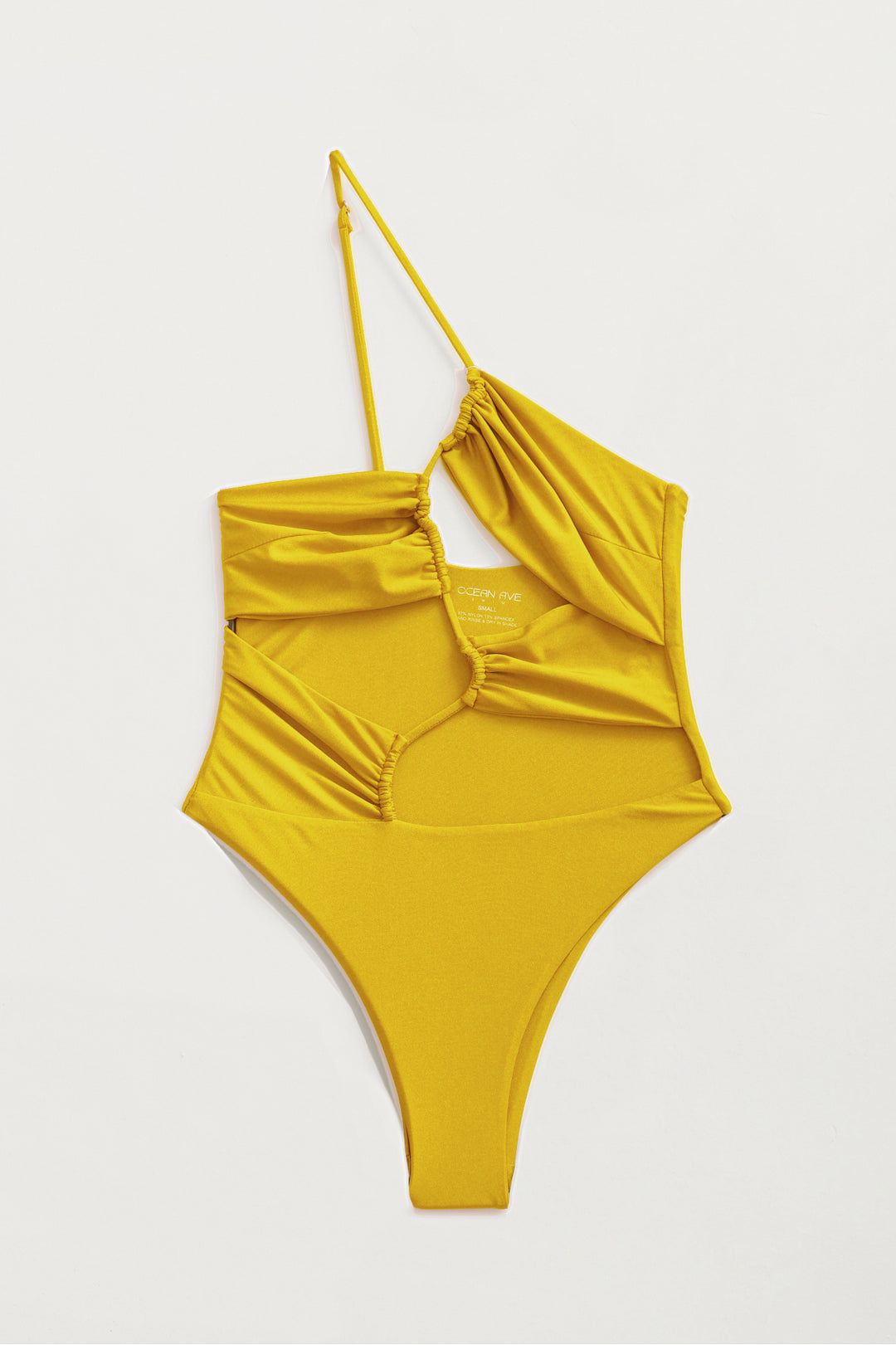 Biscayne One Piece - Warm Yellow – Riot Swim