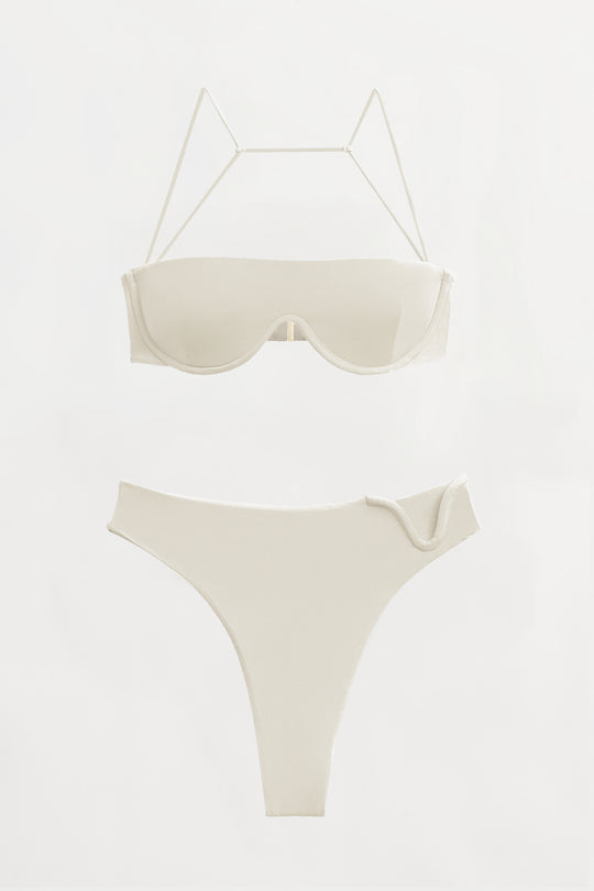 Eliza Bottom - Coconut – Riot Swim