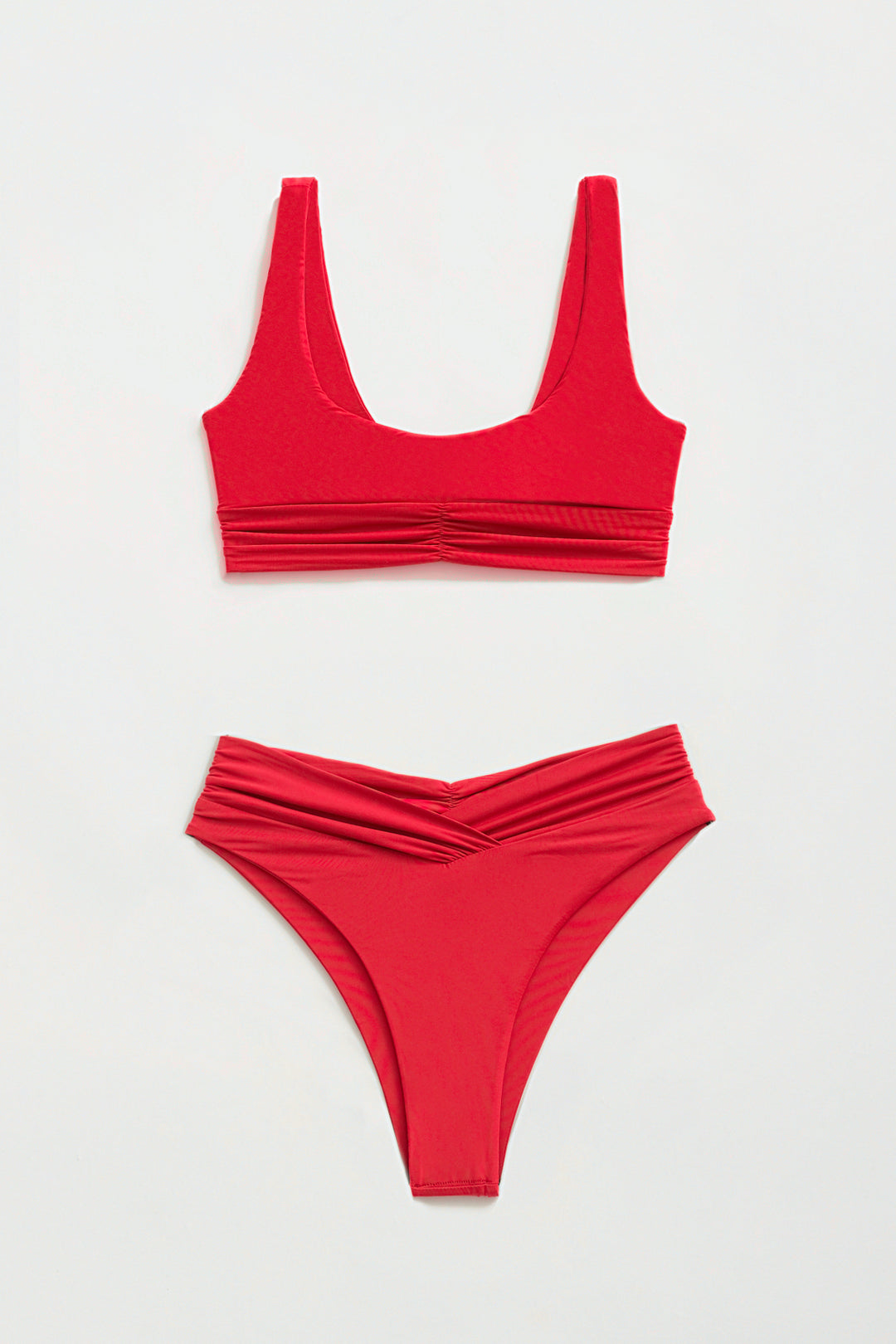 Pico Top - Fire Red – Riot Swim