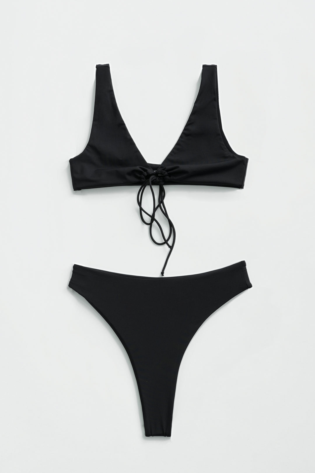 Kai High Waist Bottom - Black – Riot Swim