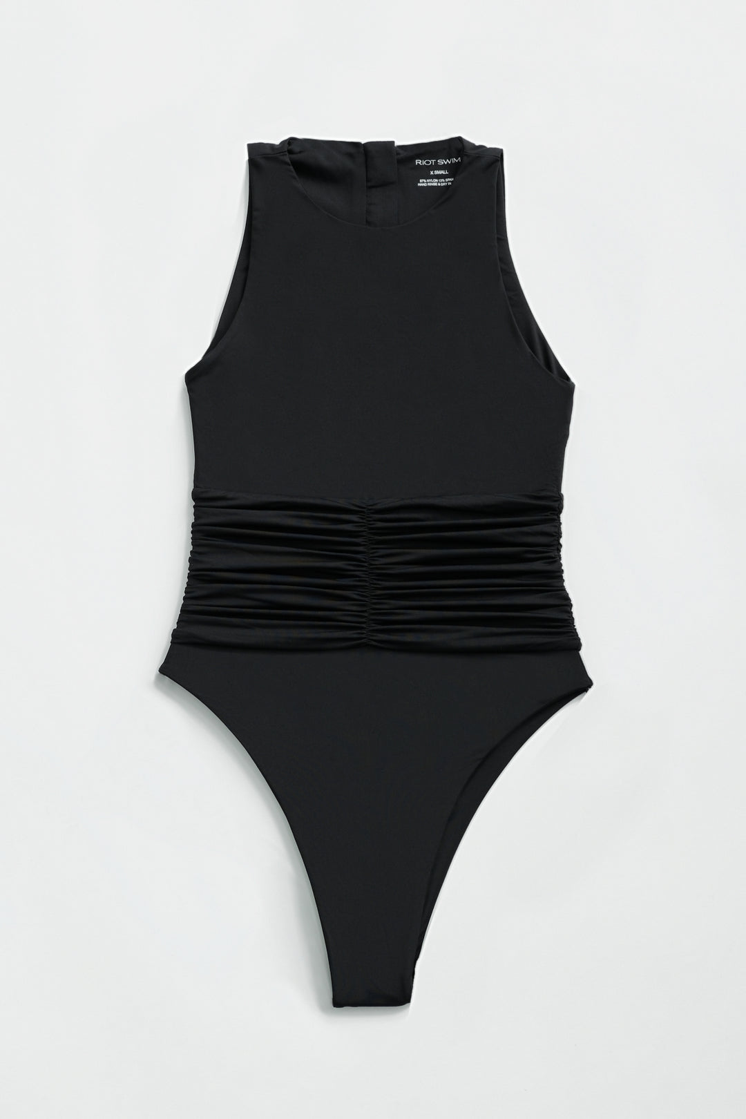 Jace One Piece Moderate Coverage - Black – Riot Swim